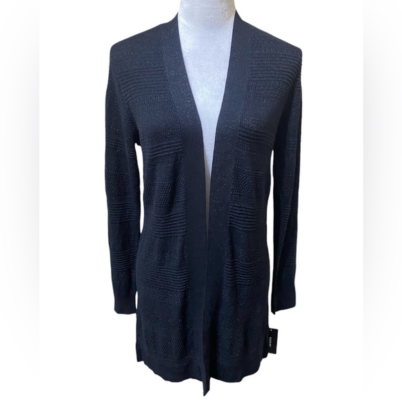 Alfani | Sweaters | Nwt Alfani Shine Open Front Cardigan | Poshmark